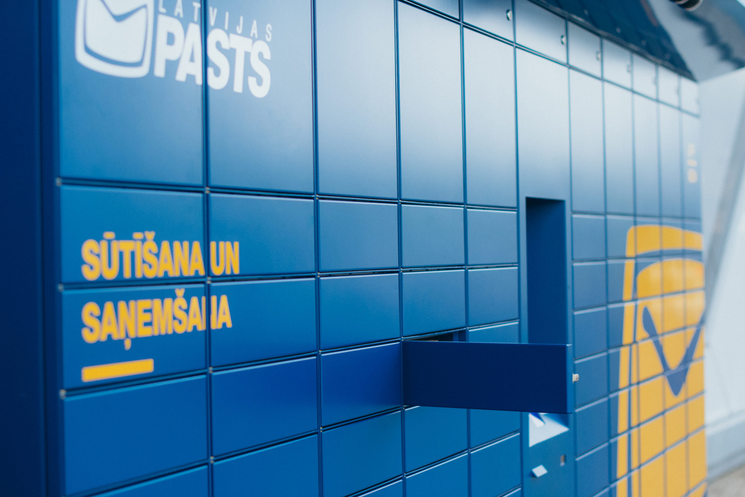 Latvijas Pasts pakomāts - T/c Origo