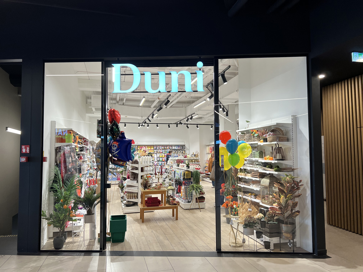 T/C “Origo” atvērts “Duni” veikals - T/c Origo